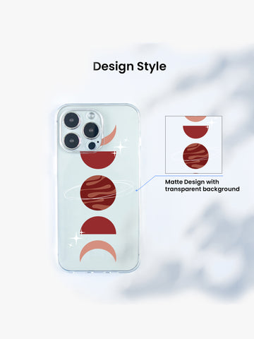 Moon Phases Silicone Case Cover – The Objects In